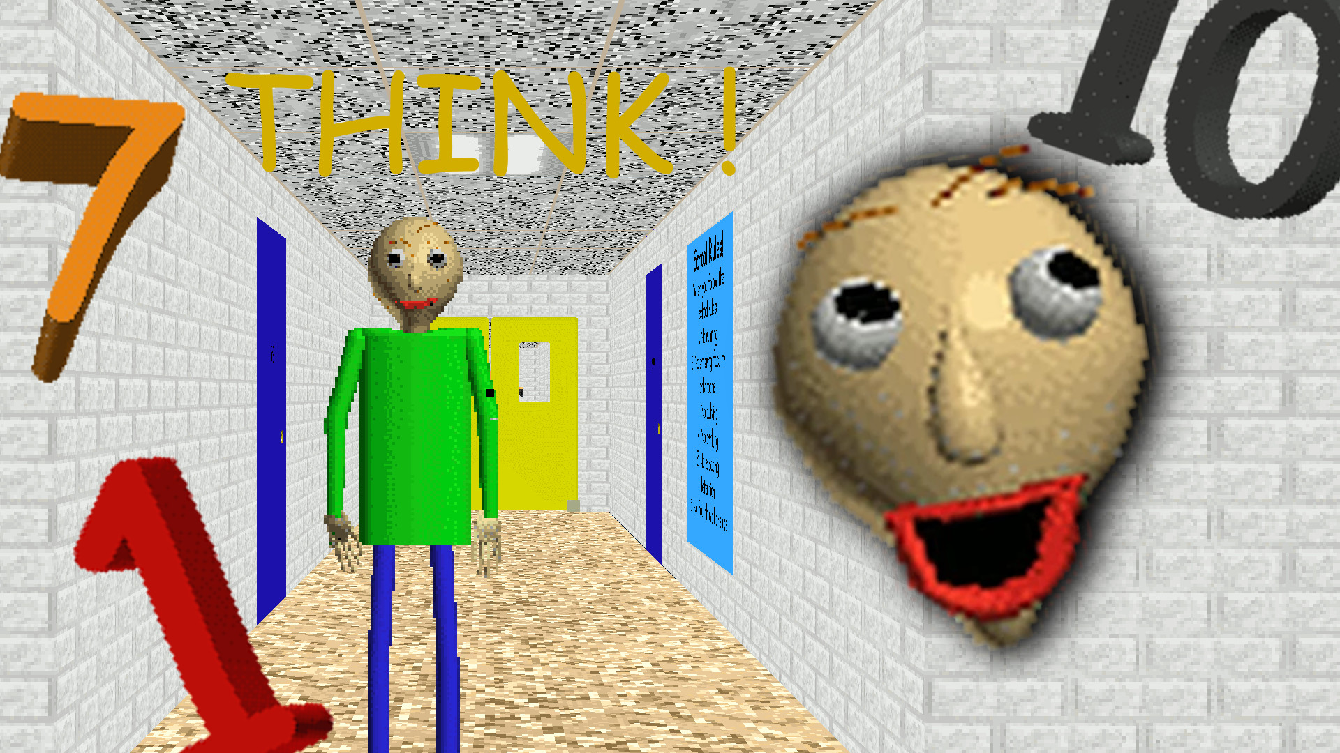 Baldi's basics + Classified Mod for Baldi's Basics | Baldi Mods