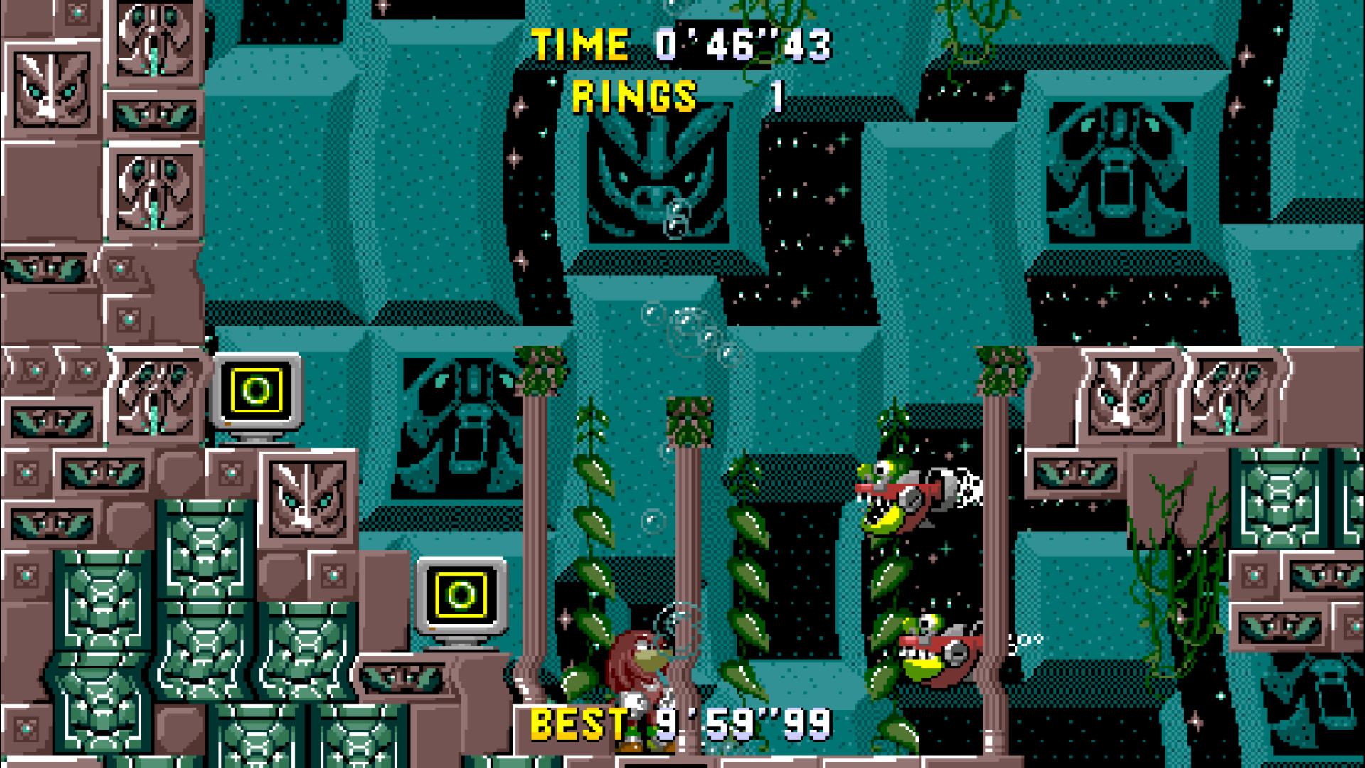 Labyrinth Zone: Past Mod for Sonic the Hedgehog Forever | S1F Mods