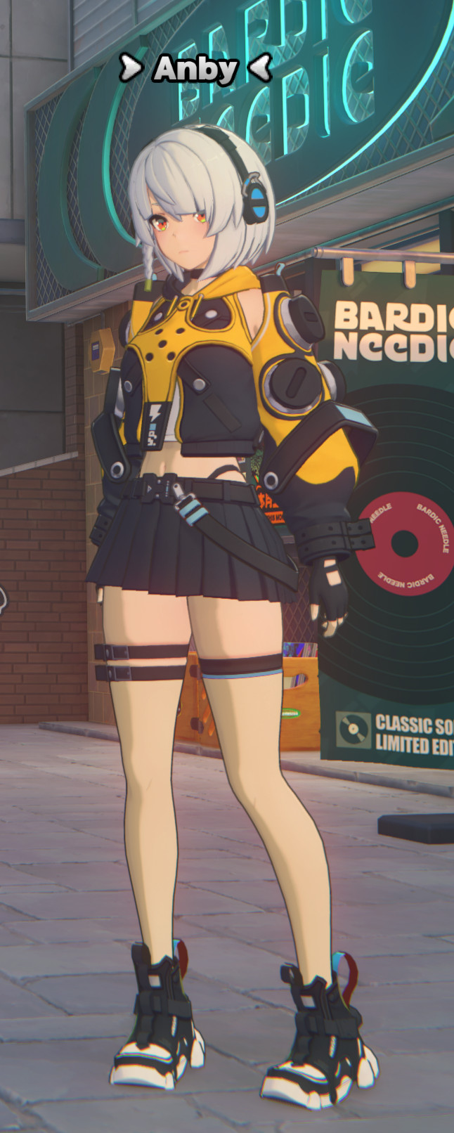 Anby Retexture No Thigh Highs Mod for Zenless Zone Zero | ZZZ Mods