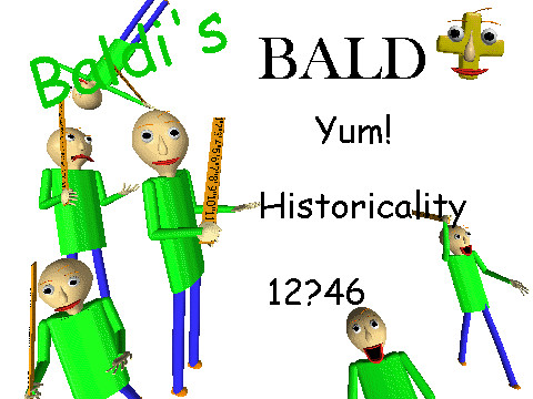 Baldi's Bald Plus Mod for Baldi's Basics | Baldi Mods