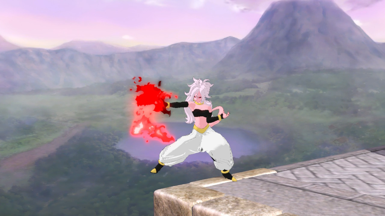 Blackish Red Mewtwo Effects (Majin 21 Inspired) Mod for Super Smash ...