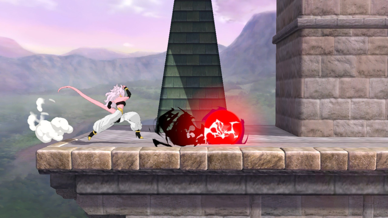 Blackish Red Mewtwo Effects (Majin 21 Inspired) Mod for Super Smash ...