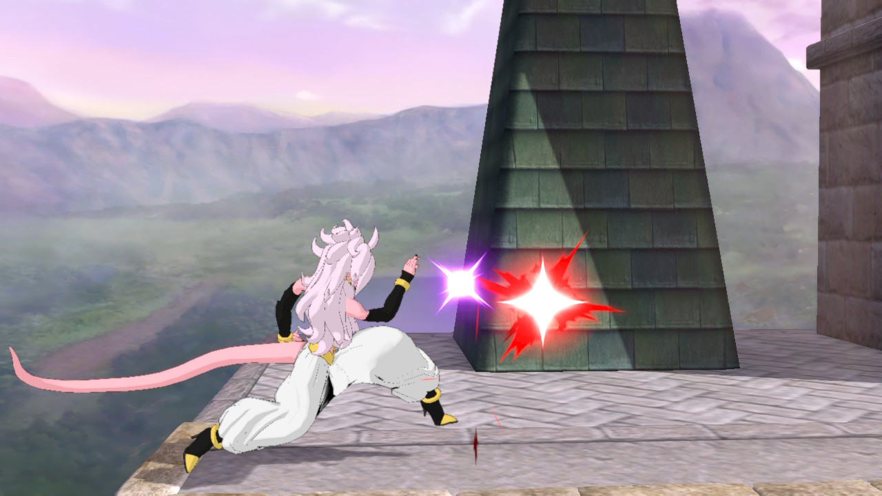Blackish Red Mewtwo Effects (Majin 21 Inspired) Mod for Super Smash ...
