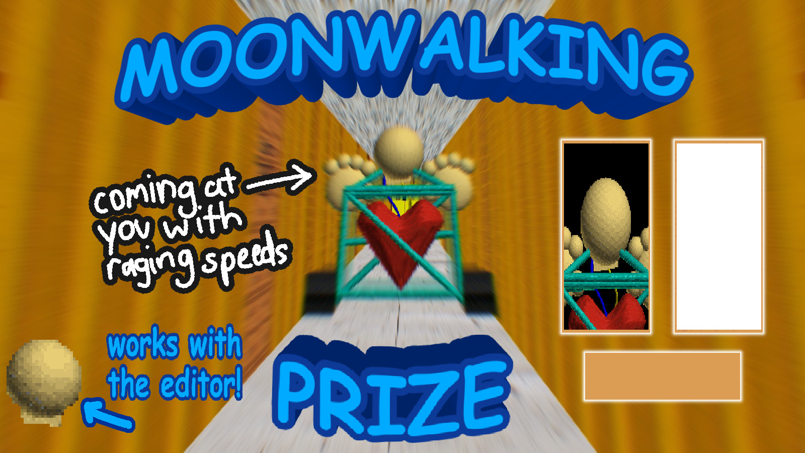 Moonwalking/Backwards 1st Prize Mod for Baldi's Basics | Baldi Mods