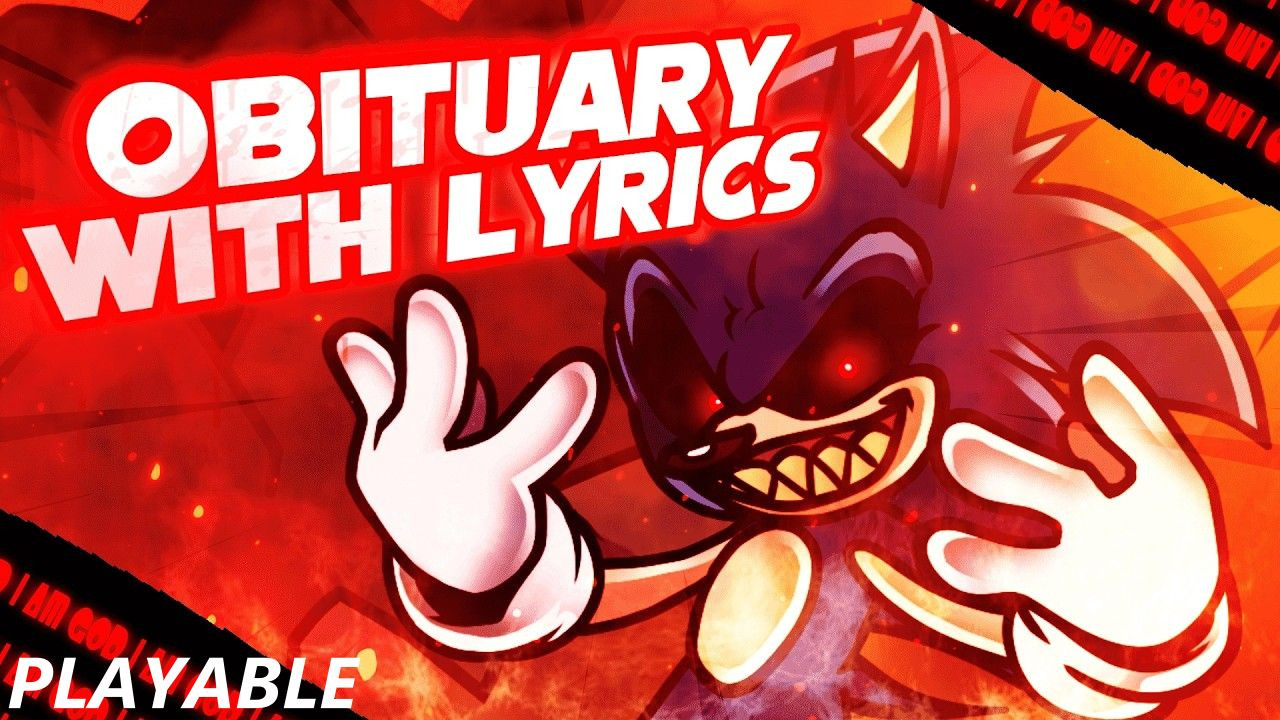 FNF Sonic Legacy (Obituary Cover) Mod for Friday Night Funkin' | FNF Mods