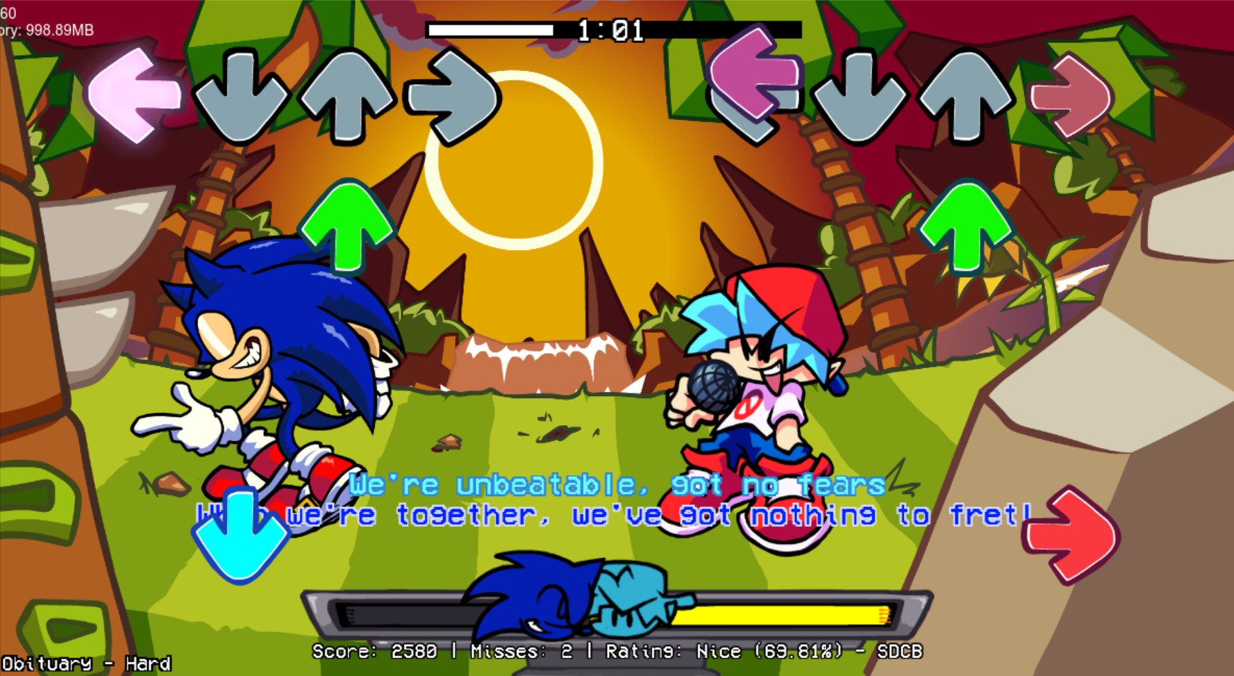 FNF Sonic Legacy (Obituary Cover) Mod for Friday Night Funkin' | FNF Mods