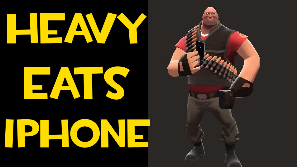 Heavy Eats Iphone Mod for Team Fortress 2 | TF2 Mods