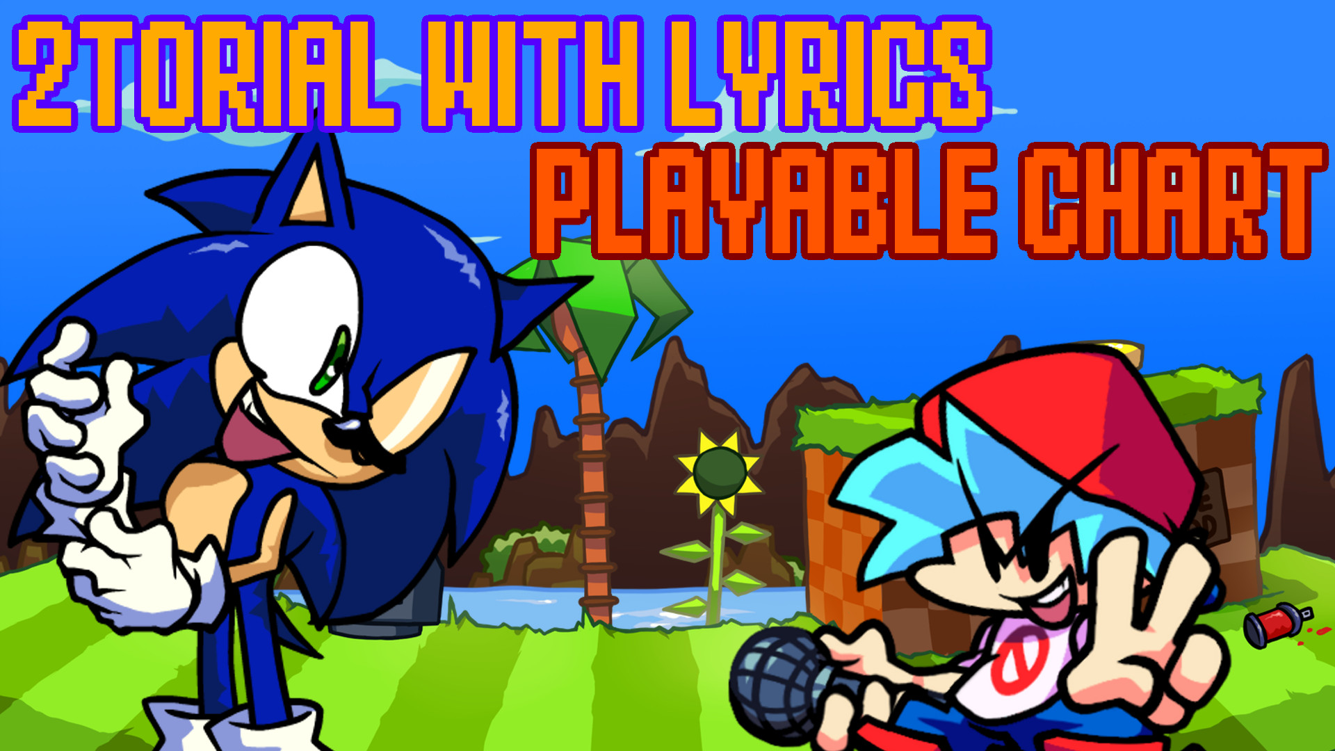 Sonic Legacy WITH LYRICS Mod for Friday Night Funkin' | FNF Mods