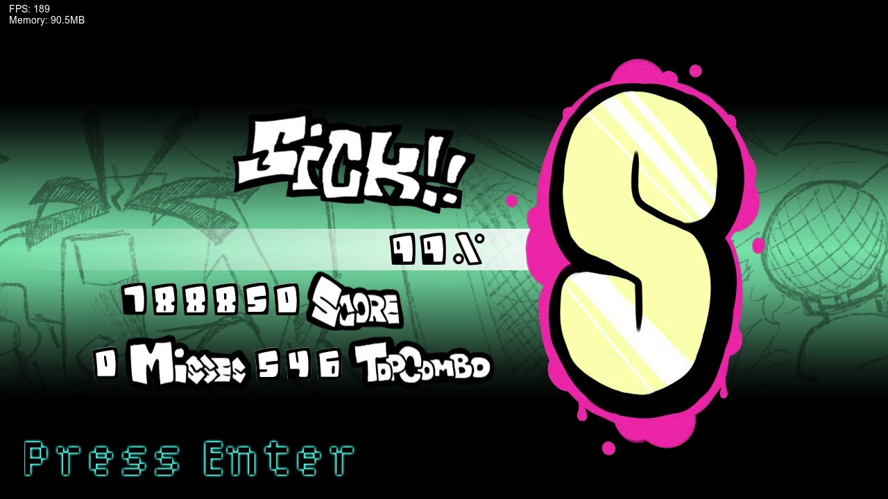 ONLINE VS. Result Screen for Psych Engine Mod for Friday Night Funkin ...