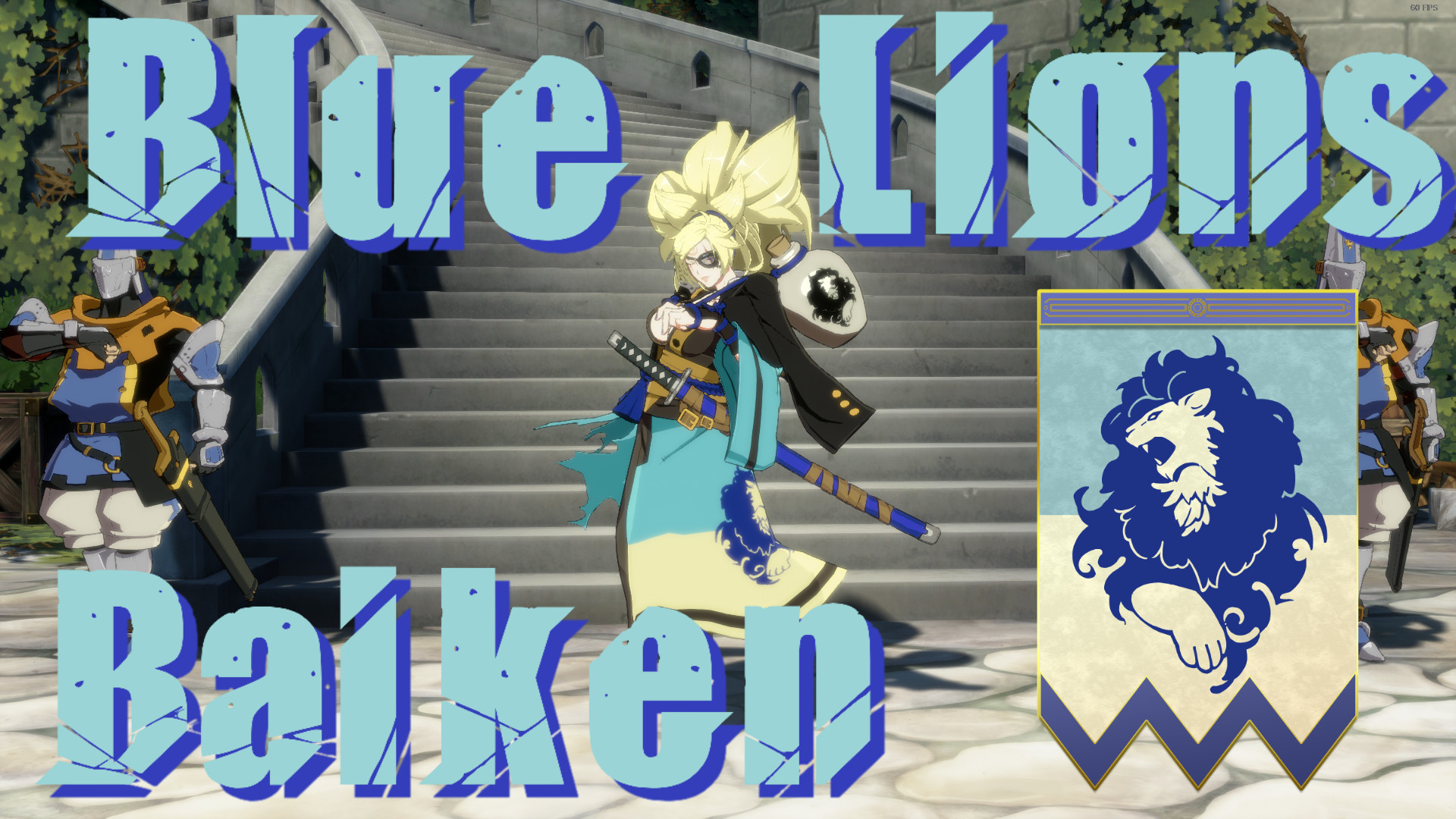 Blue Lions Baiken Mod for GUILTY GEAR -STRIVE- | GGST Mods