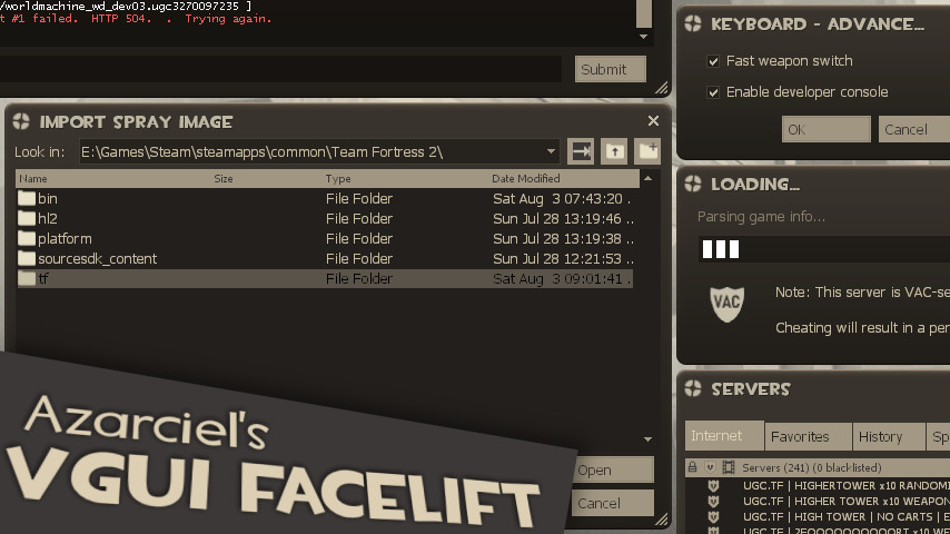 VGUI Facelift Mod for Team Fortress 2 | TF2 Mods