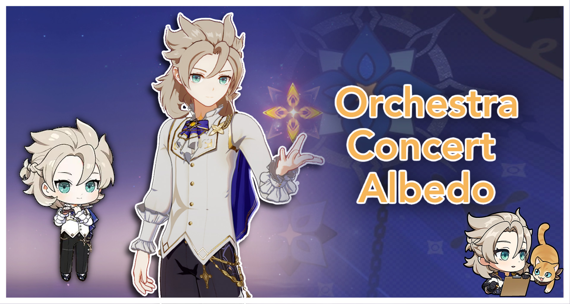 Orchestra Concert Albedo Mod for Genshin Impact | GI Mods