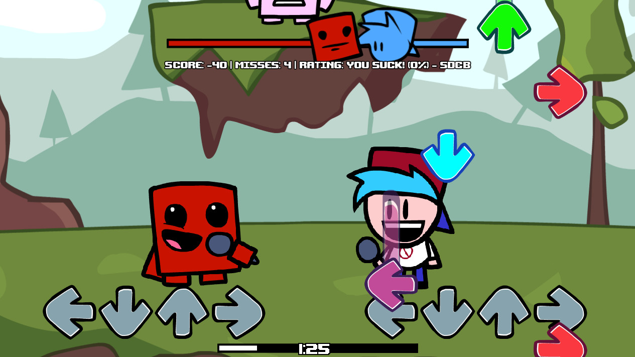Super Meat boy: FNF Edition Mod for Friday Night Funkin' | FNF Mods