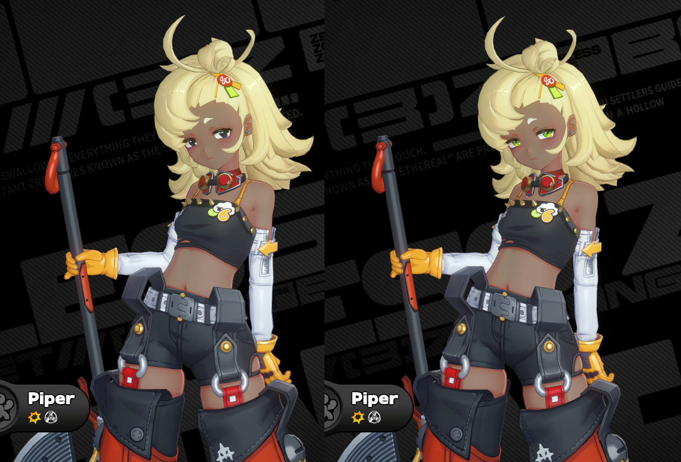 Piper Recolor - Concept Art Mod for Zenless Zone Zero | ZZZ Mods