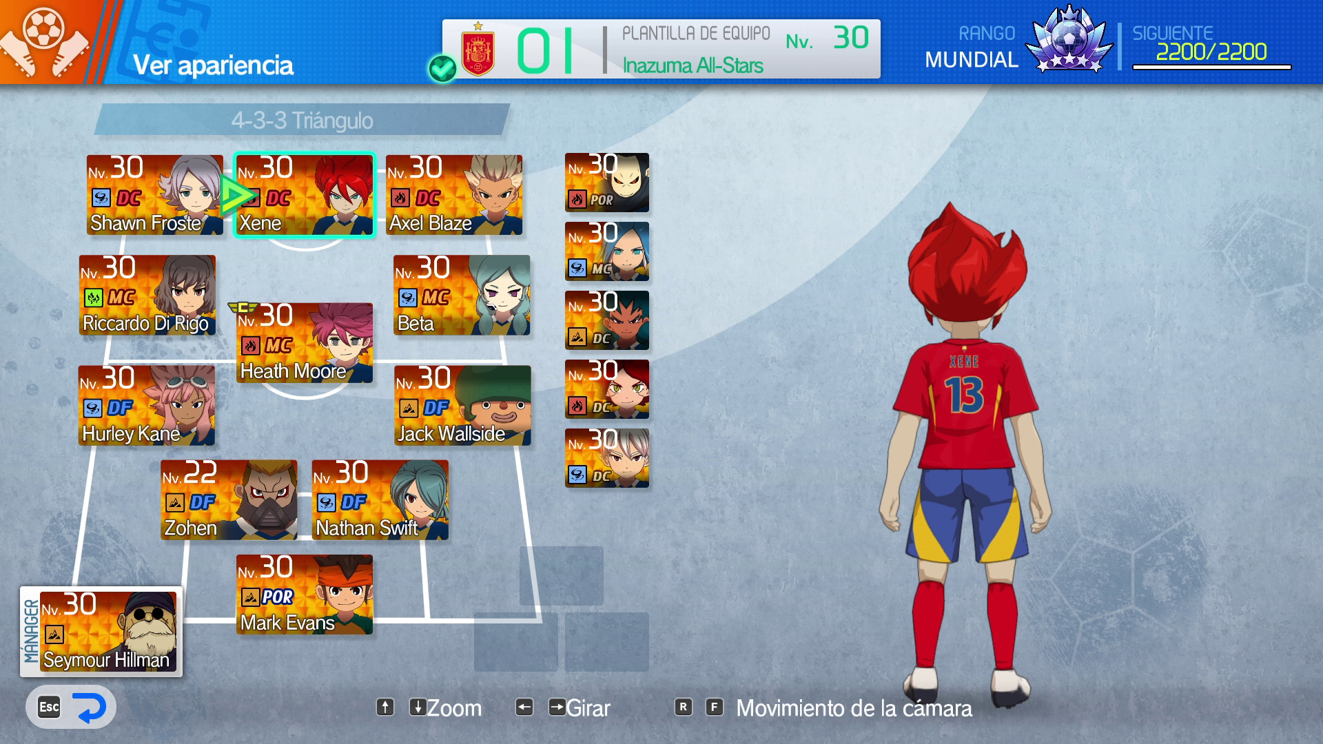 Spain HOME KIT Euro 2024 and EMBLEM Mod for Inazuma Eleven : Victory ...