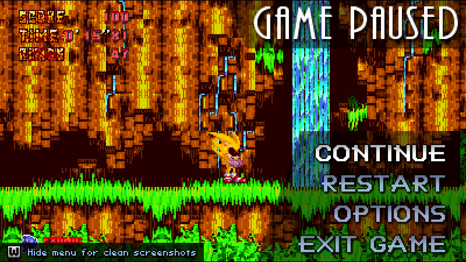 Exonic in sonic air Mod for Sonic 3 A.I.R. | S3AIR Mods