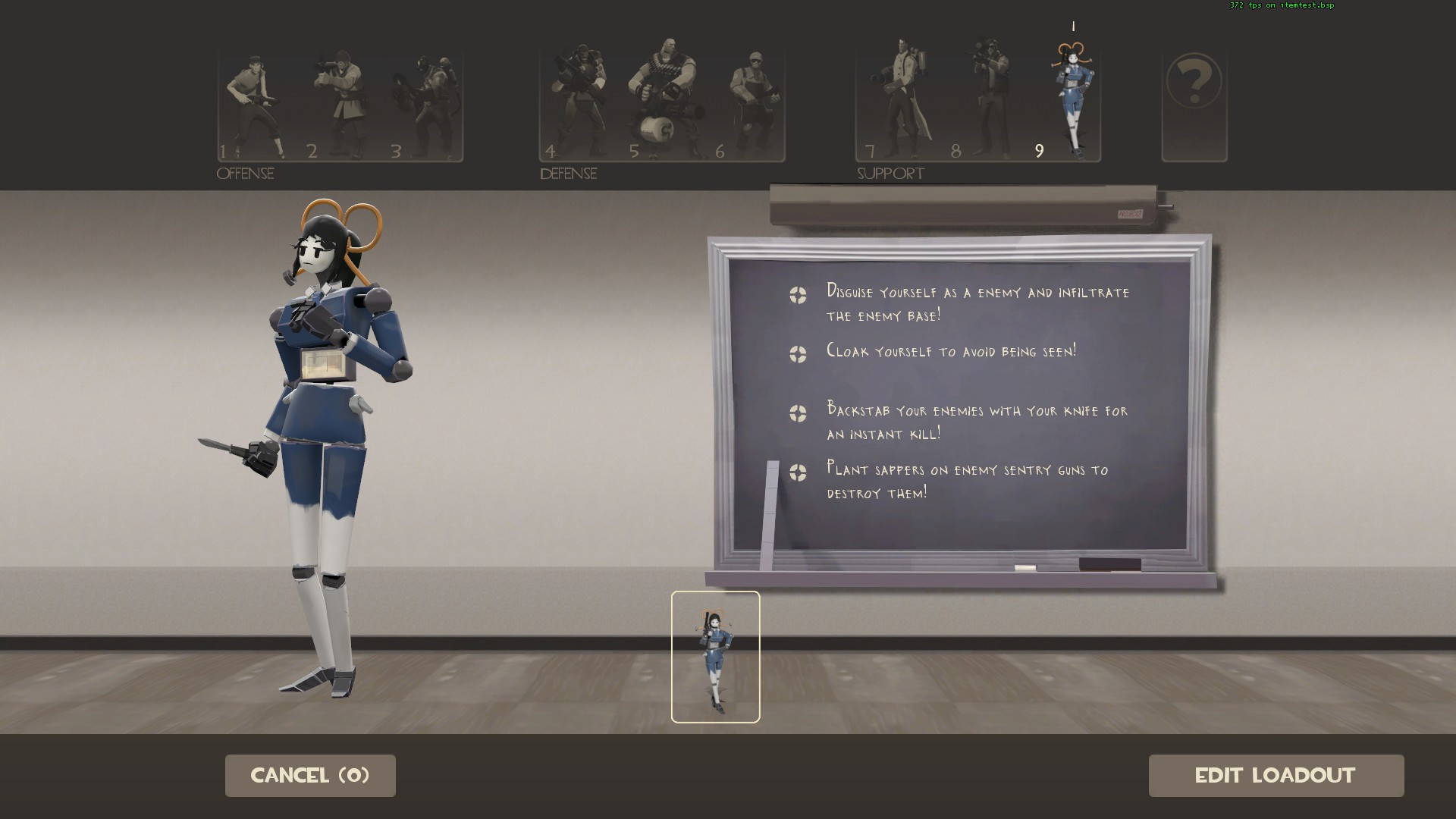 Saprina ("Sapper Girl") Mod for Team Fortress 2 | TF2 Mods