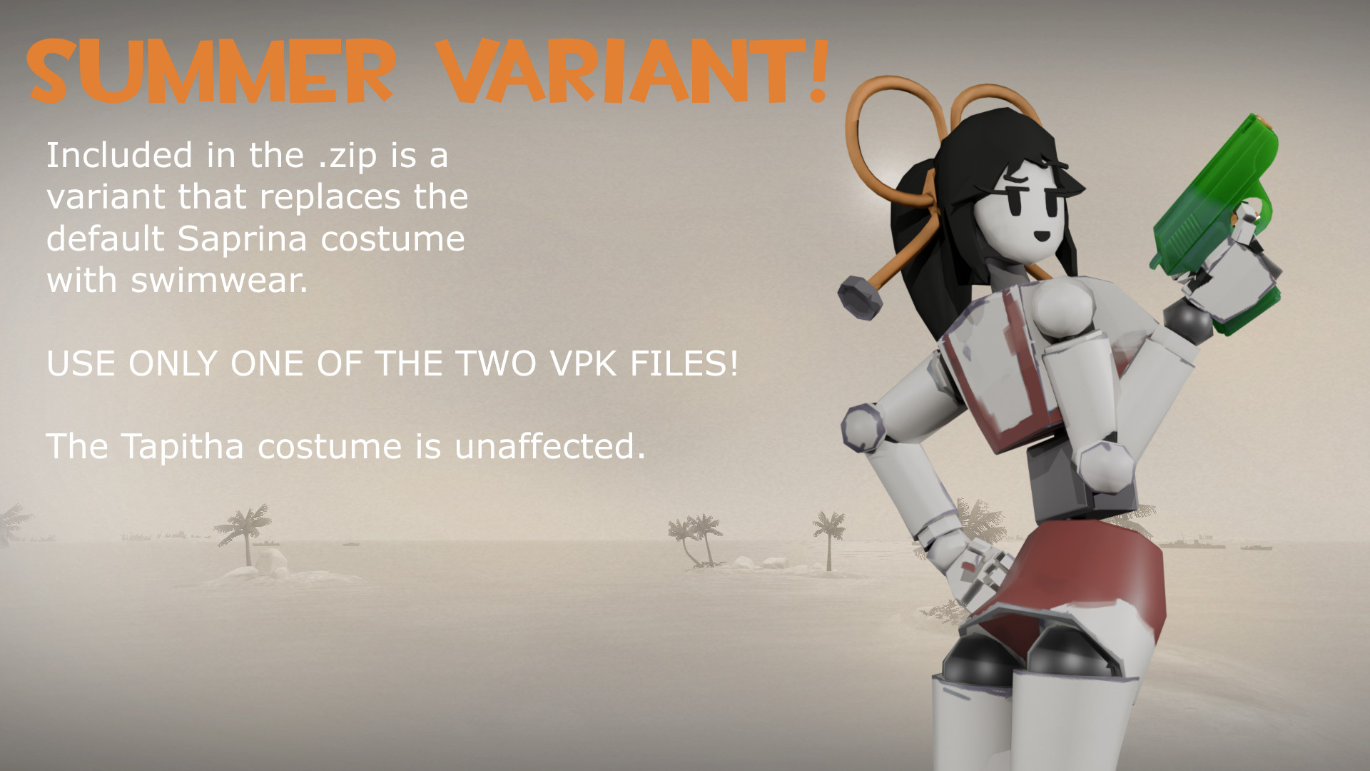 Saprina ("Sapper Girl") Mod for Team Fortress 2 | TF2 Mods