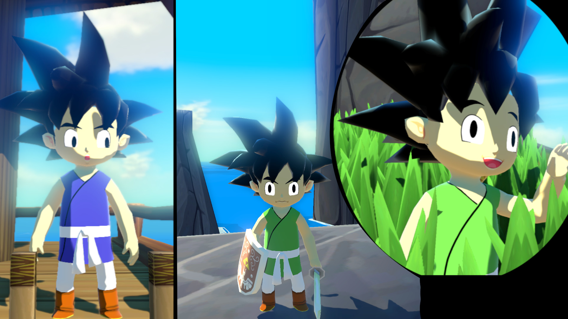 Goku: WindWaker HD Mod for The Legend of Zelda: The Wind Waker HD ...