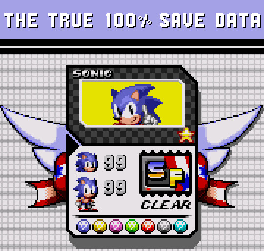 The True 100% Save Data Mod for Sonic the Hedgehog Forever | S1F Mods