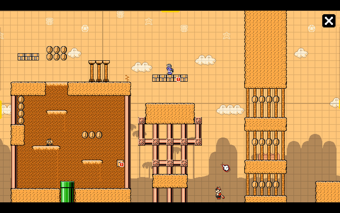 Savanna Theme SMB3 - SMM:WE Texture Mod for Super Mario Maker World ...