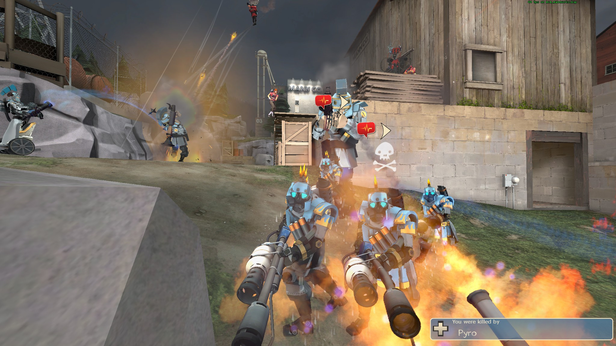 Beta MvM / Raid Bots Gray edition Mod for Team Fortress 2 | TF2 Mods