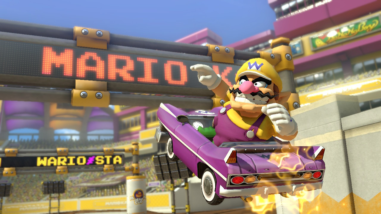 Wariomobile Mod for Mario Kart 8 Deluxe | MK8D Mods
