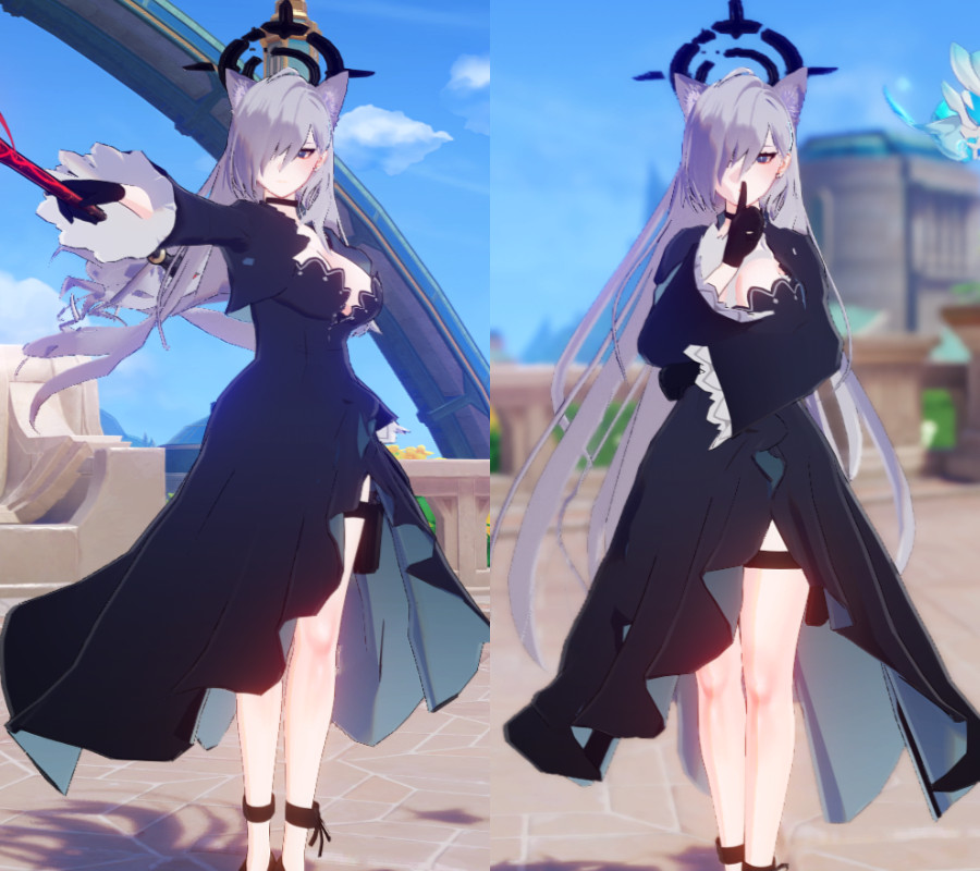 Arlecchino Shiroko Mod Mod for Genshin Impact | GI Mods