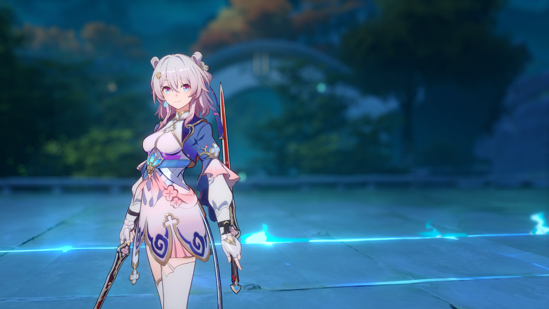 March7th Hunt with Kafka's Hair(Recolored Version) Mod for Honkai Star ...