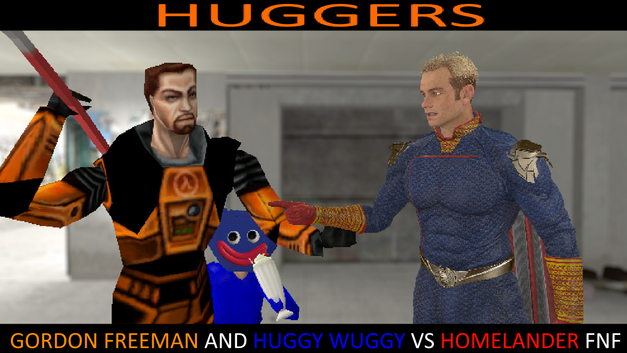 HUGGERS (Gordon and Huggy VS Homelander) Mod for Friday Night Funkin ...