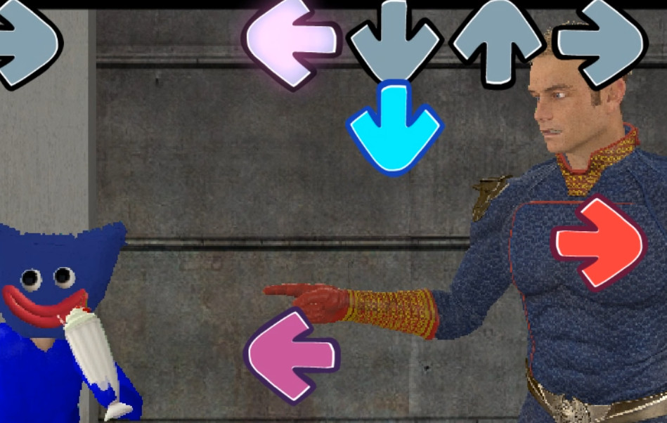 HUGGERS (Gordon and Huggy VS Homelander) Mod for Friday Night Funkin ...