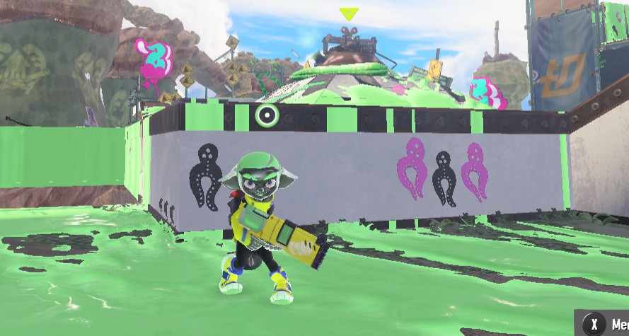 Previous Game Ink Colors in Flexlion Mod for Splatoon 3 | Splatoon 3 Mods