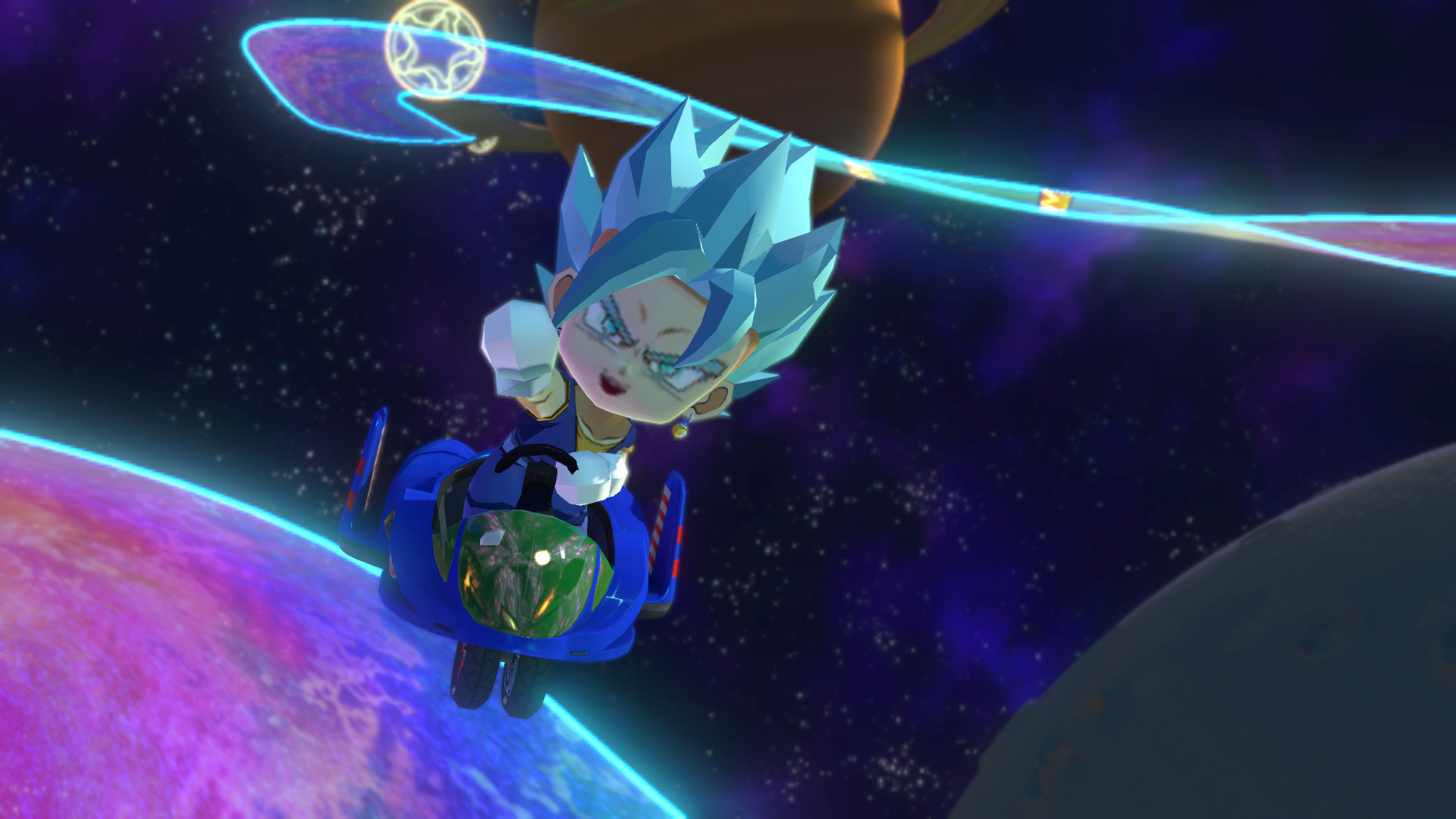 Vegito Chibi Pack Mod for Mario Kart 8 Deluxe | MK8D Mods