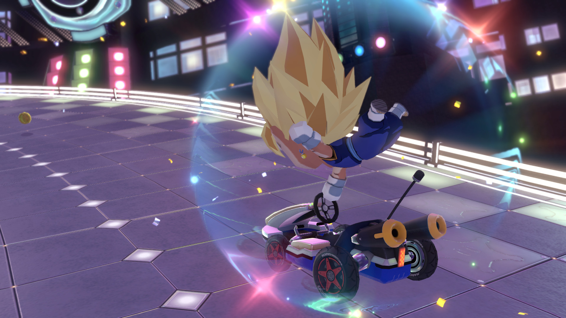 Vegito Chibi Pack Mod for Mario Kart 8 Deluxe | MK8D Mods