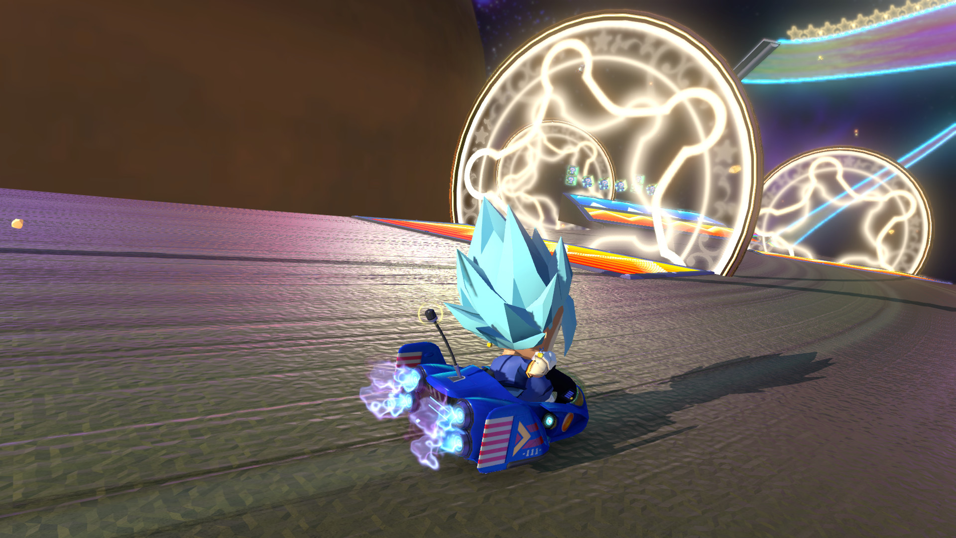Vegito Chibi Pack Mod for Mario Kart 8 Deluxe | MK8D Mods
