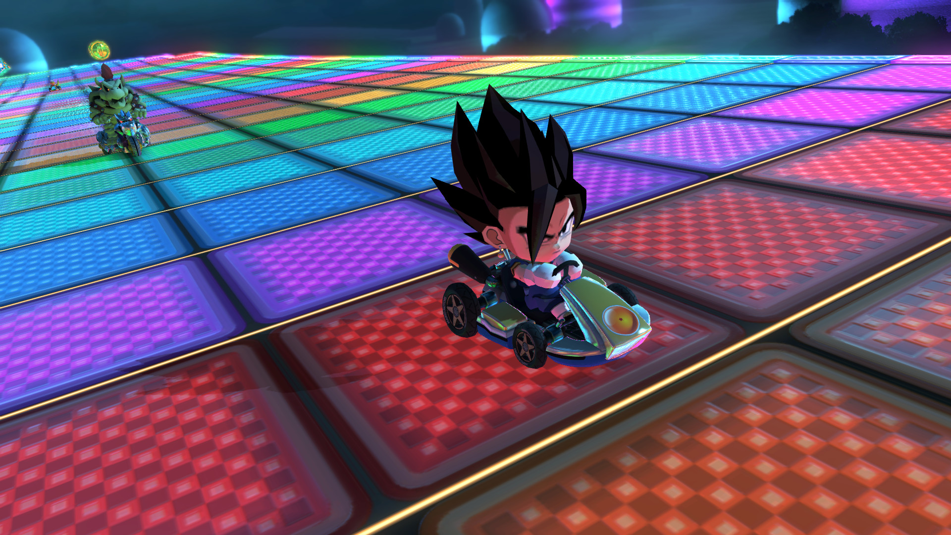 Vegito Chibi Pack Mod for Mario Kart 8 Deluxe | MK8D Mods
