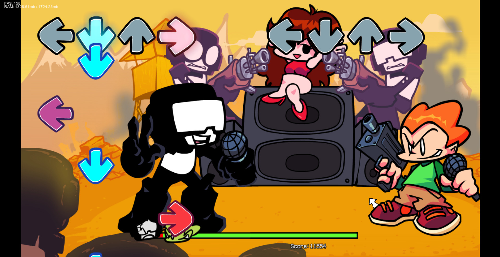 itsMaki's pico guns "remix" in-game Mod for Friday Night Funkin' | FNF Mods