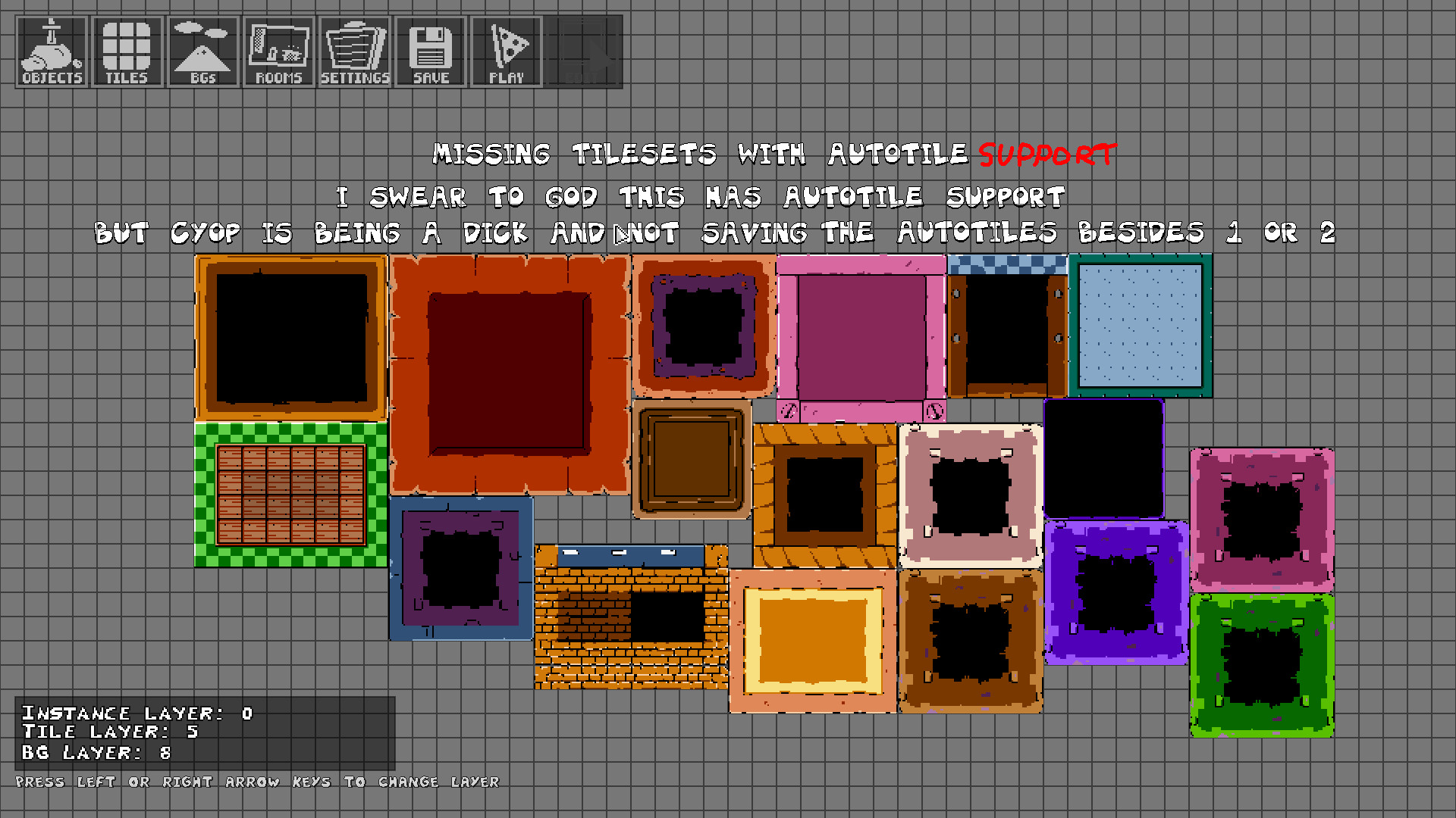 [AFOM/CYOP] Missing Tilesets that SUPPORT AUTOTILE Mod for Pizza Tower ...
