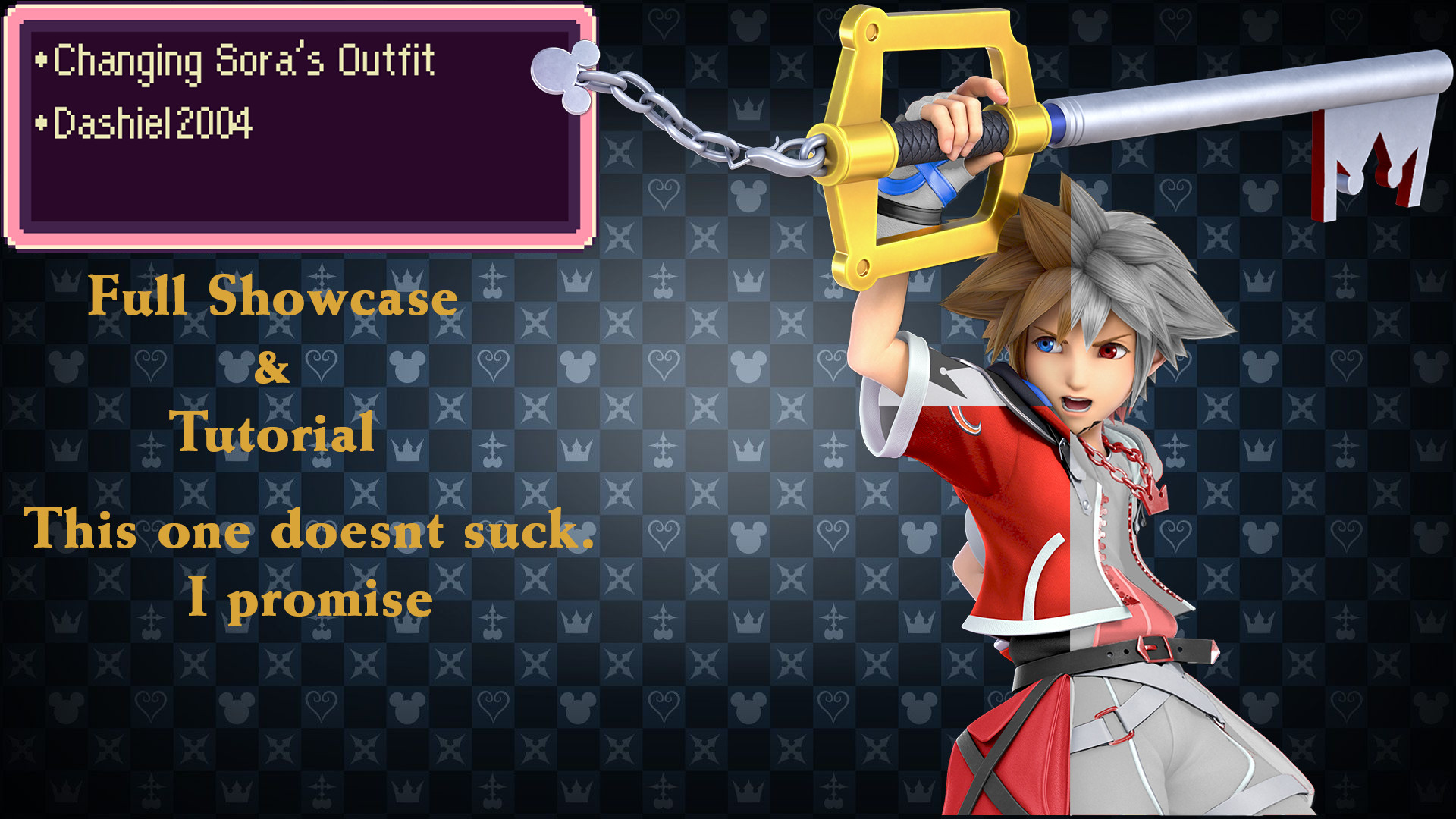 Changing Sora's Outfits midgame Mod for Super Smash Bros. Ultimate ...