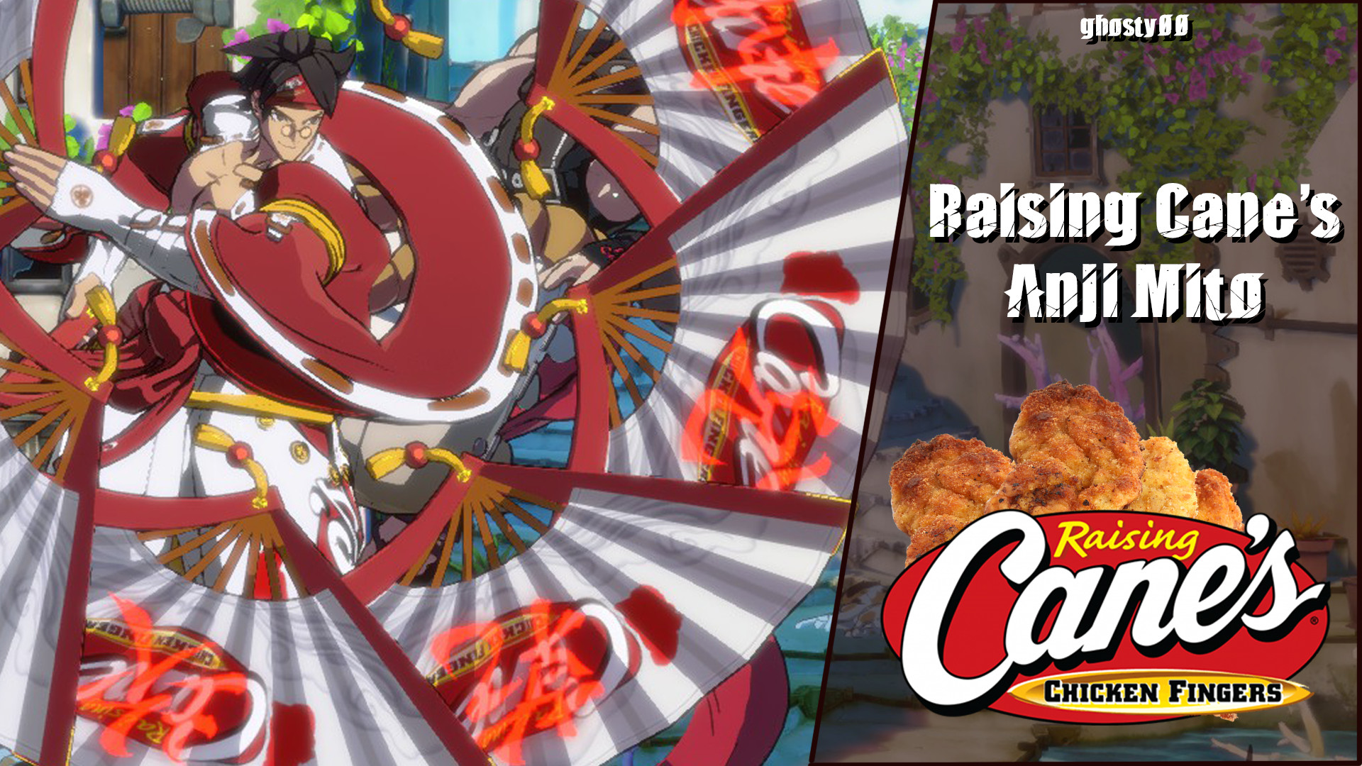 Raising Cane's Chicken Fingers Anji Mito (1-11) Mod for GUILTY GEAR ...