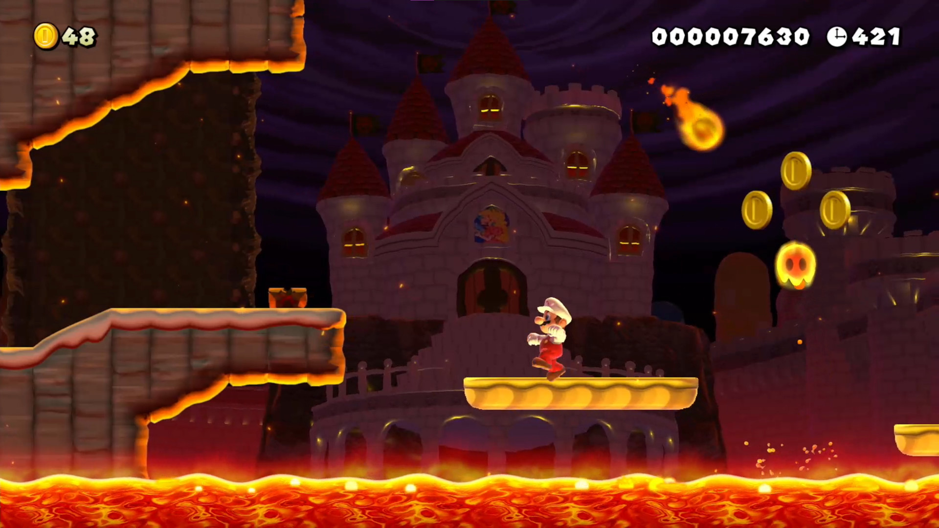 NSMBU Volcano Theme (Alt NSMBW BG included) Mod for Super Mario Maker 2 ...