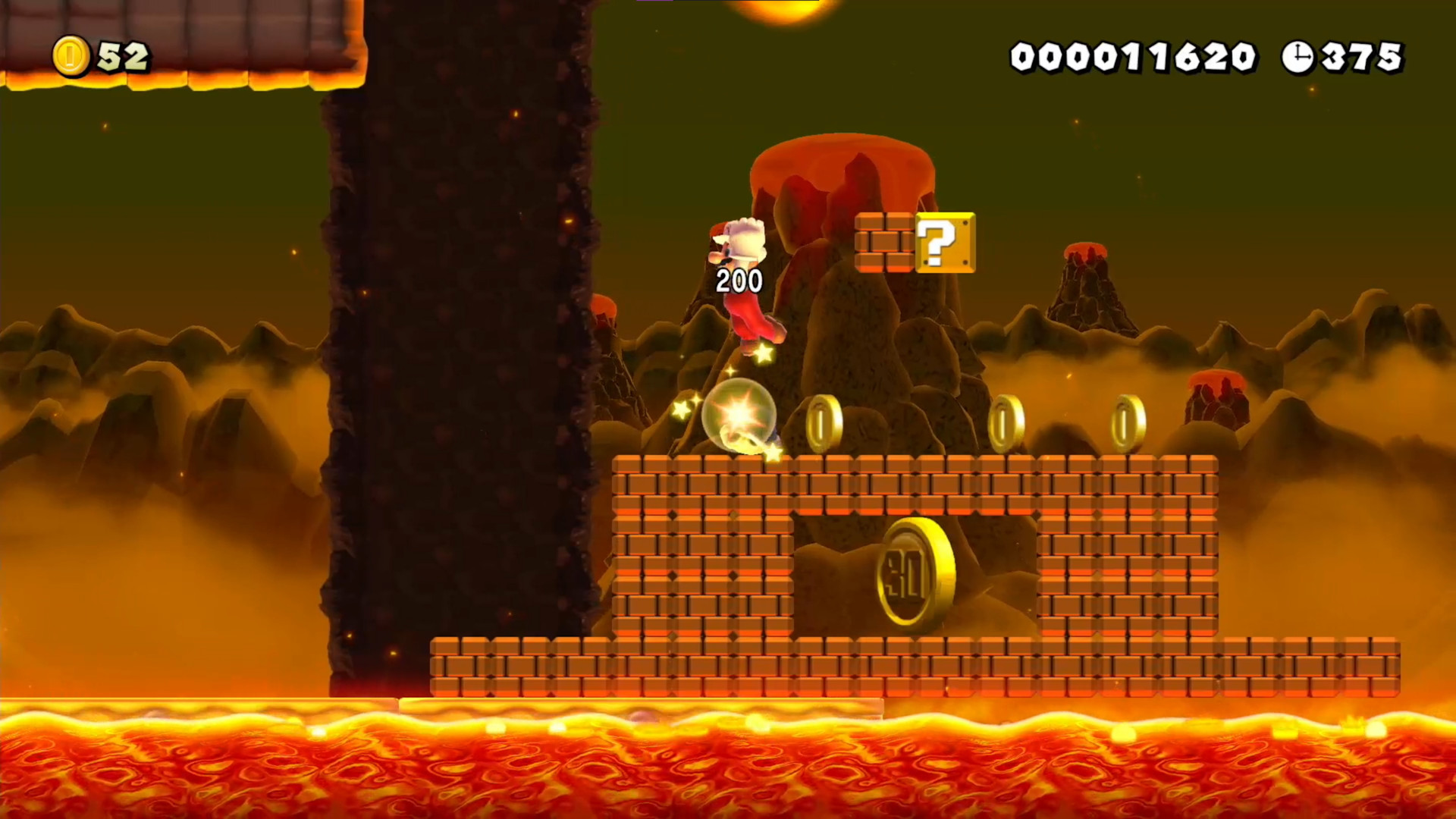 NSMBU Volcano Theme (Alt NSMBW BG included) Mod for Super Mario Maker 2 ...
