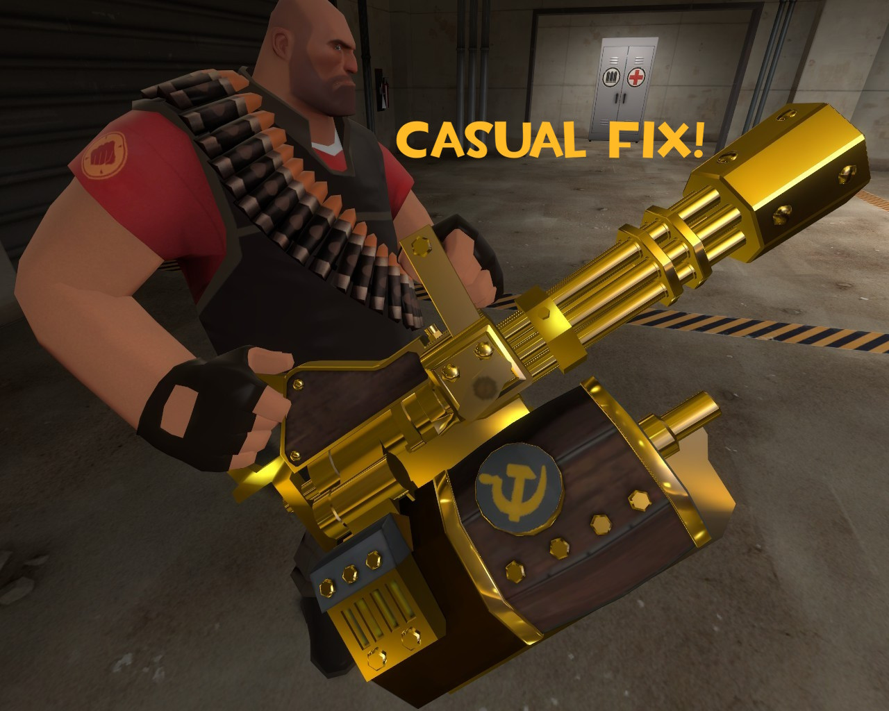 Australium Iron Curtain Casual Fix Mod for Team Fortress 2 | TF2 Mods
