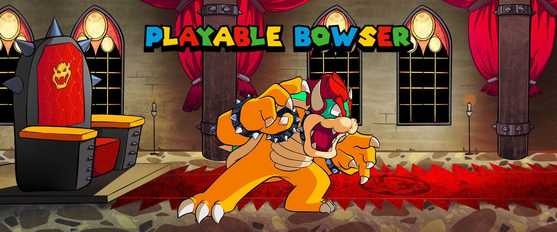 Playable Bowser Mod for Friday Night Funkin' | FNF Mods