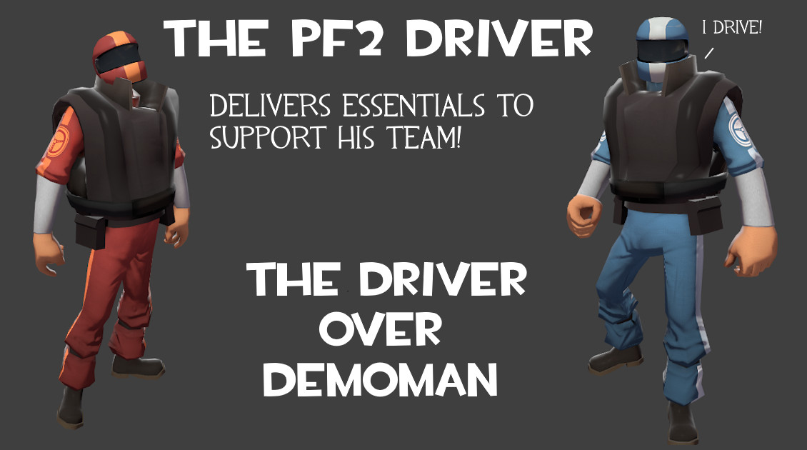 The PF2 Driver Mod for Pre-Fortress 2 | PF2 Mods