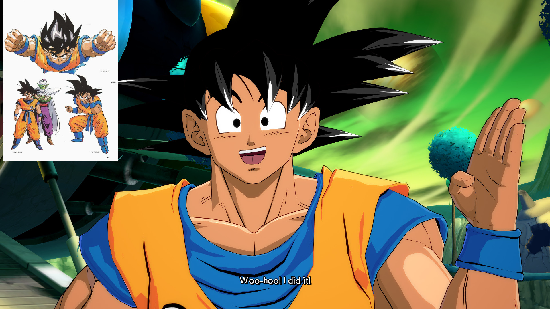 Daizenshuu Goku recolor Mod for Dragon Ball FighterZ | DB:FZ Mods