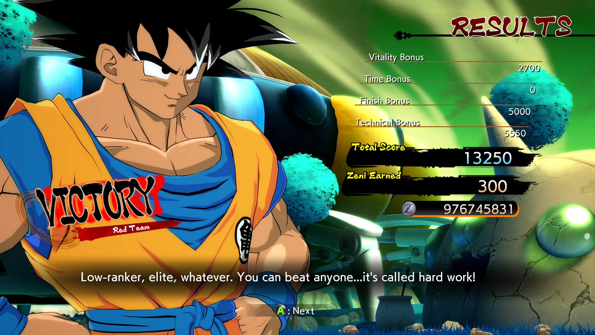 Daizenshuu Goku recolor Mod for Dragon Ball FighterZ | DB:FZ Mods