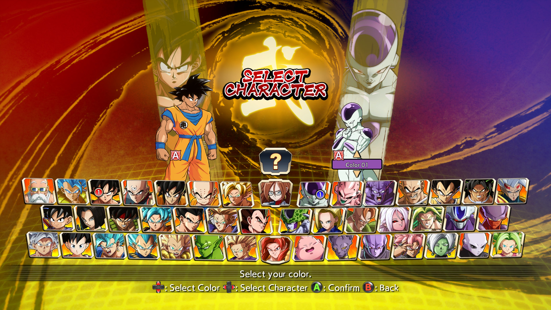 Daizenshuu Goku recolor Mod for Dragon Ball FighterZ | DB:FZ Mods