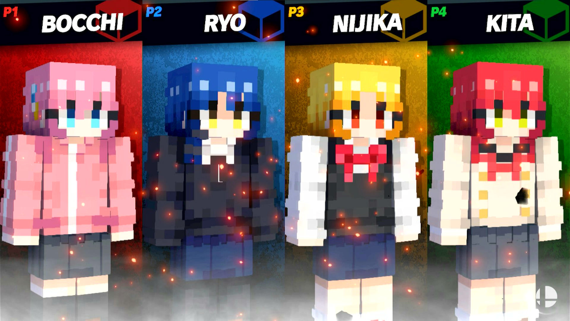 Bocchi The Craft! Mod for Super Smash Bros. Ultimate | SSBU Mods
