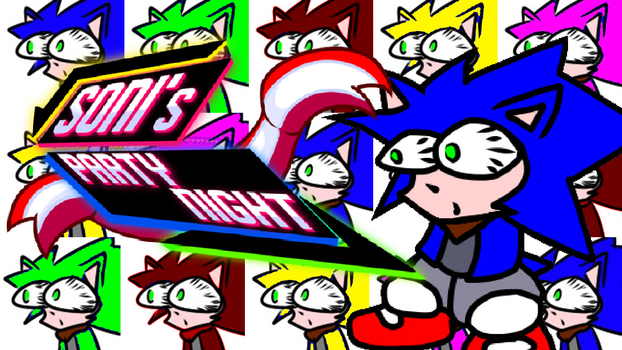 [exe Update]Soni's Party Night! V2 Mod for Friday Night Funkin' | FNF Mods
